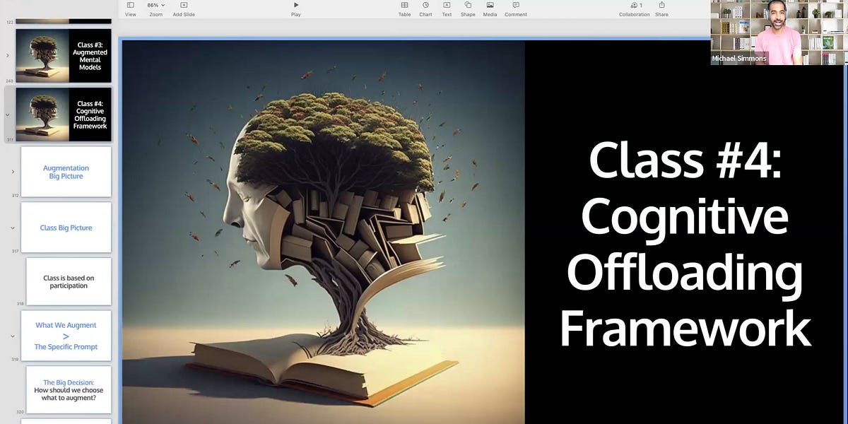 Augmented Intelligence Recording #4 (Cognitive Offloading Framework)