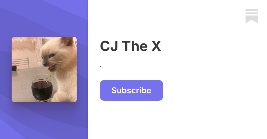 CJ The X | Substack