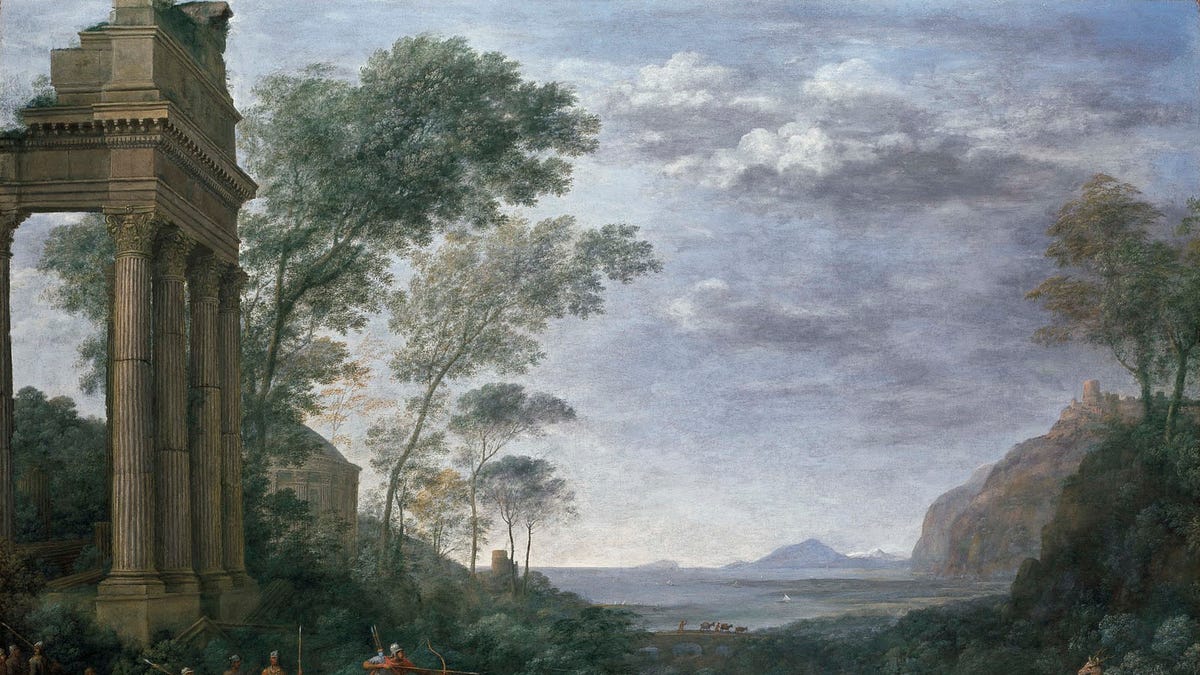 Landscape with Ascanius Shooting the Stag of Sylvia