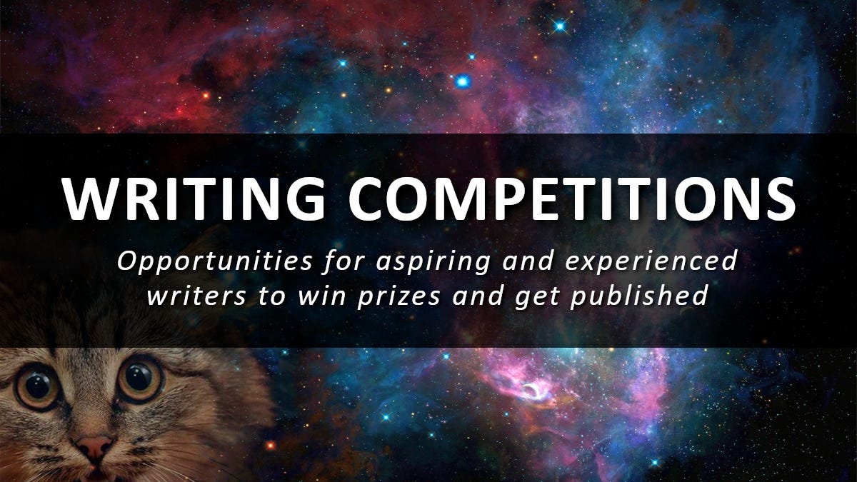 Writing Deadlines - The Biggest Prizes in 2026 (Update #21)