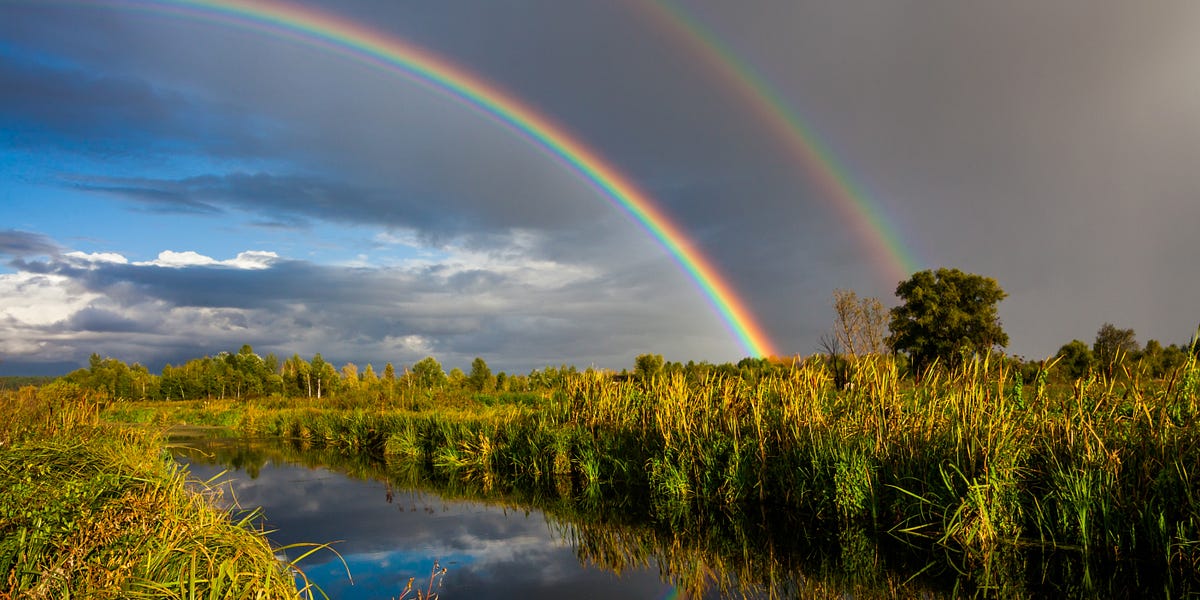 Why Rainbows Arch (and Why You’ll Never Find the End)