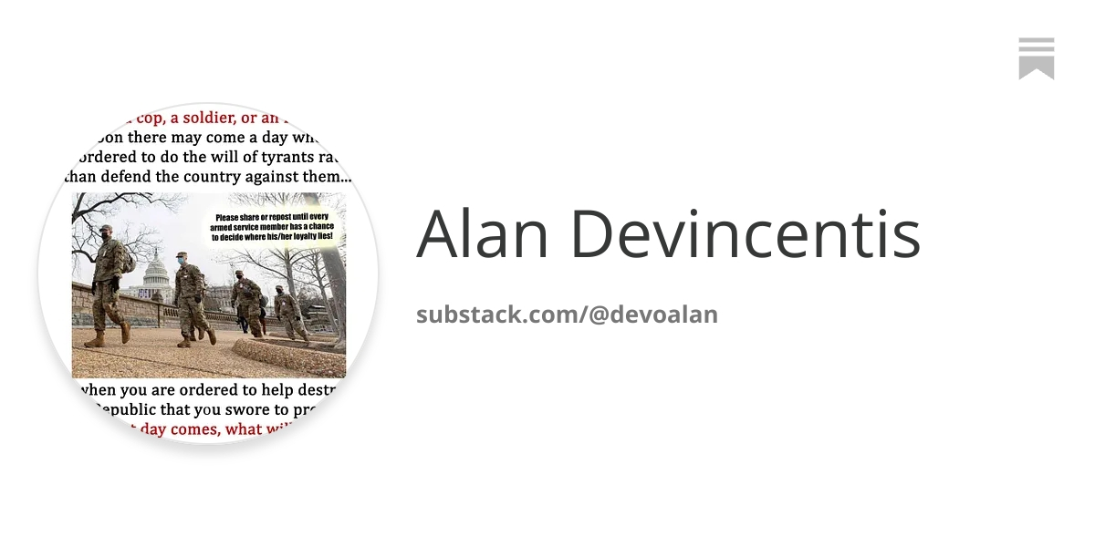 Alan Devincentis | Substack