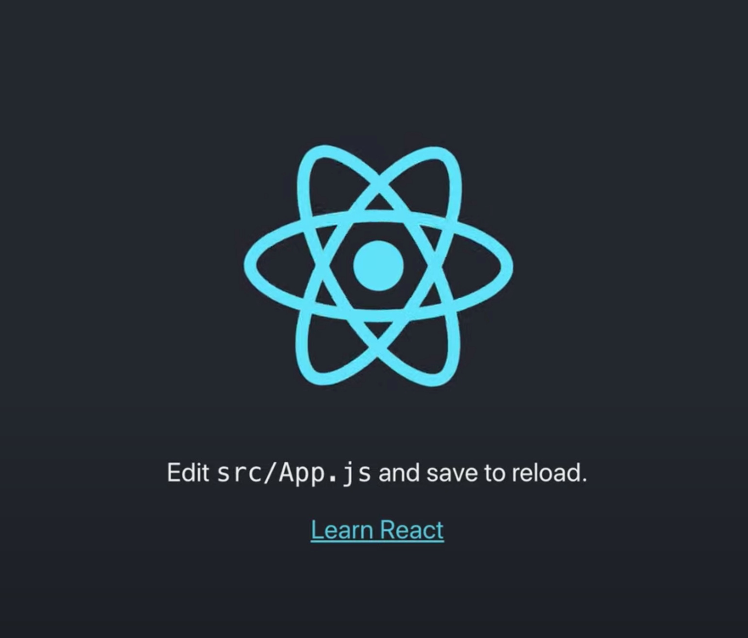 The easiest way to create your first React app