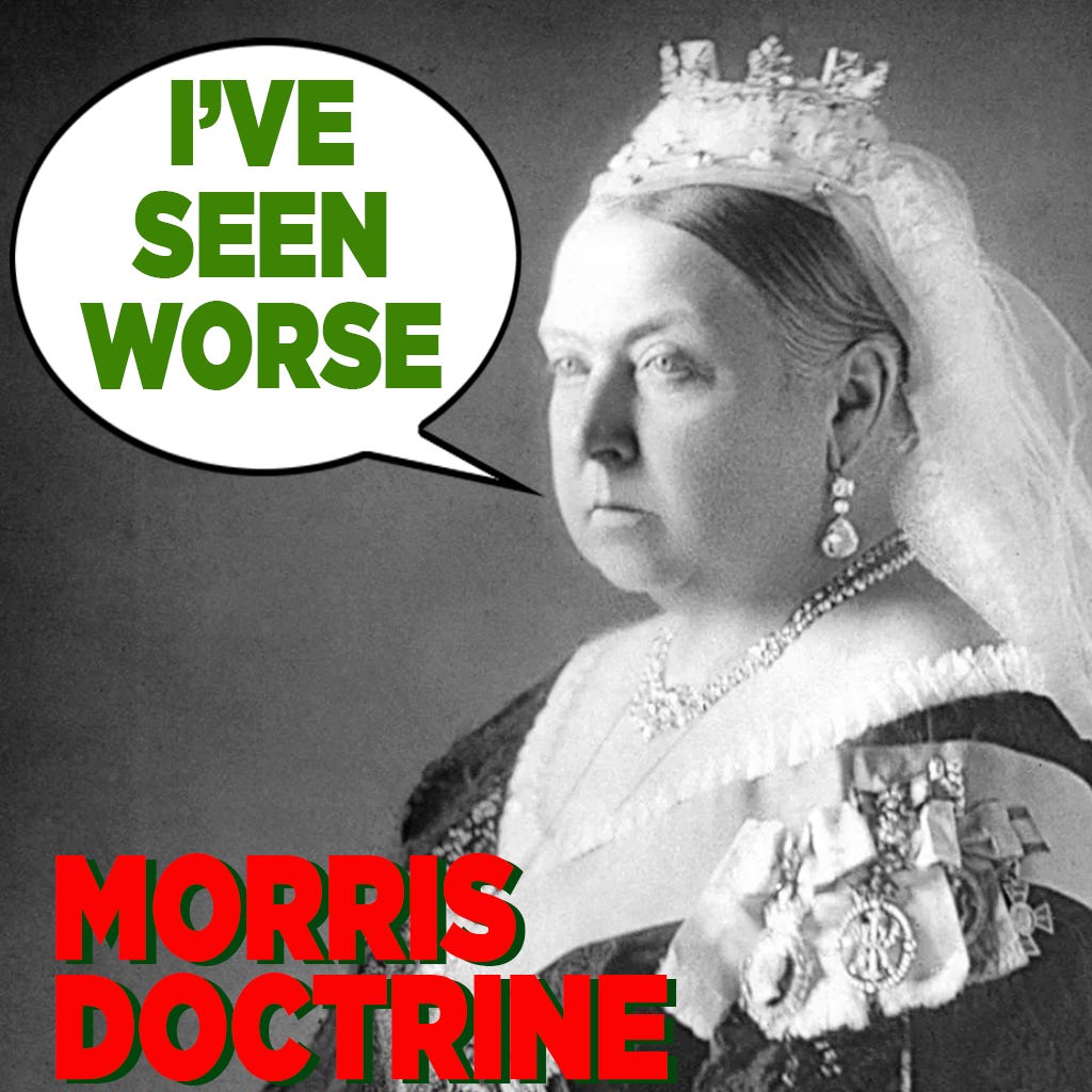 Merry Christmas From Queen Victoria - by Robert Morris