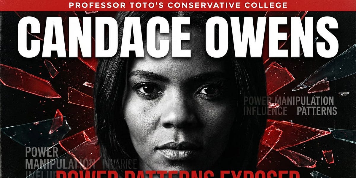 THE COMPLETE STORY OF CANDACE OWENS: A PATTERN EXPOSED