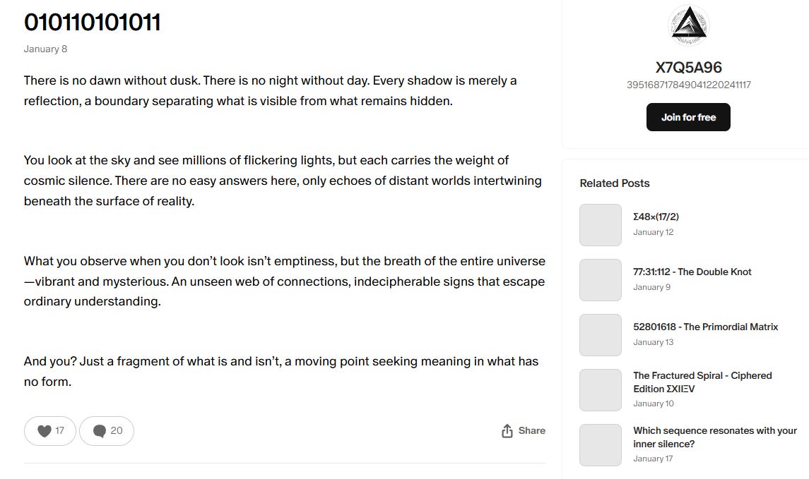 Hidden Messages, Ciphers, and a YouTube Rabbit Hole