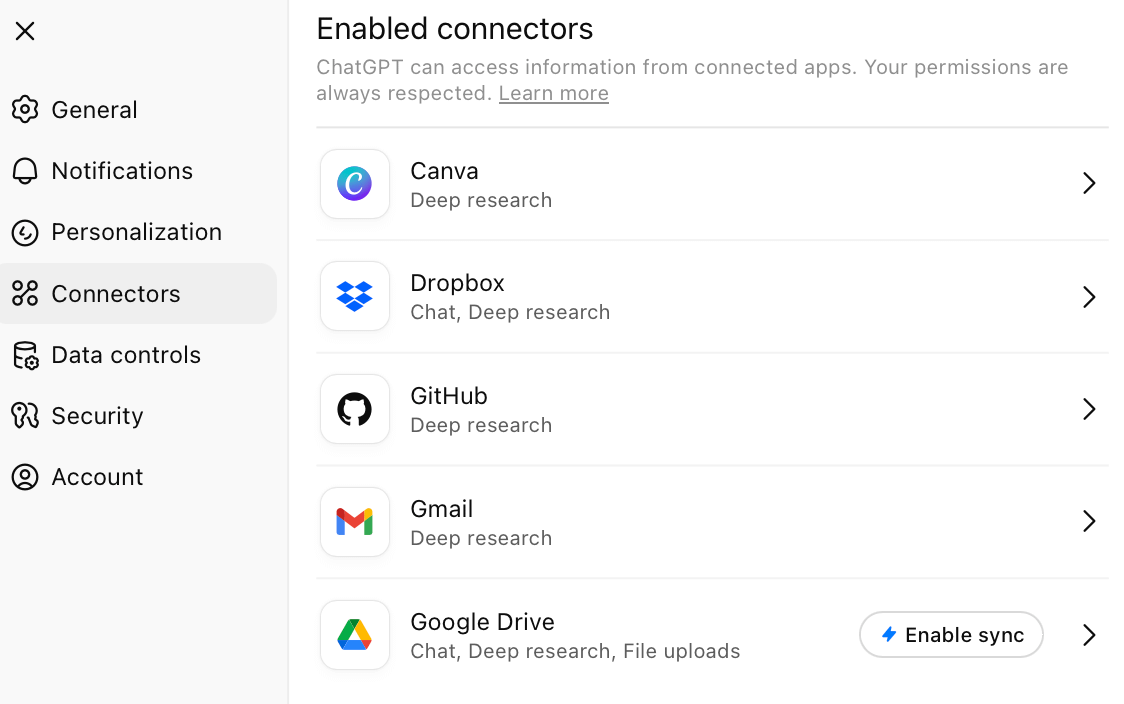 ChatGPT Connectors: How to use this powerful feature