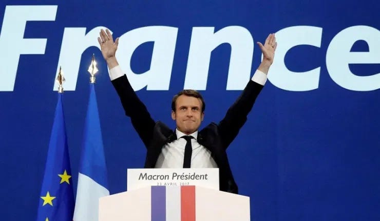 L’arrivée de Macron par fraudes graves à l’Elysée