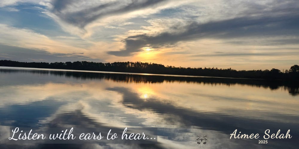 Presence and Listening - by Aimee Selah—poetry garden