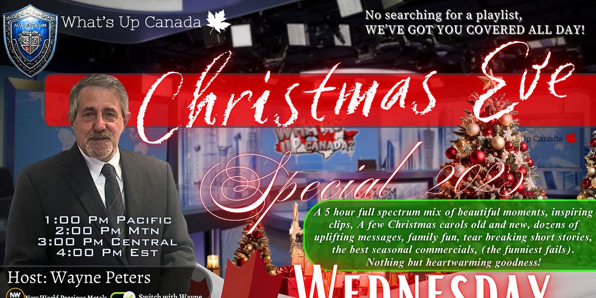 Christmas Eve Special 2025 - Wayne’s Substack