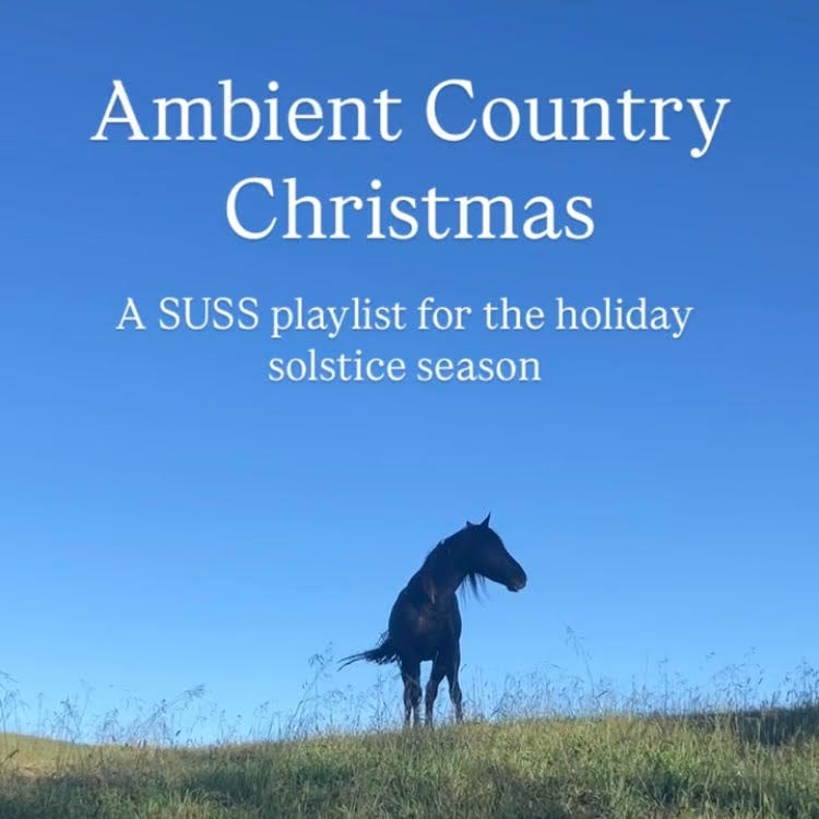 Ambient Country Christmas - SUSS Newsletter