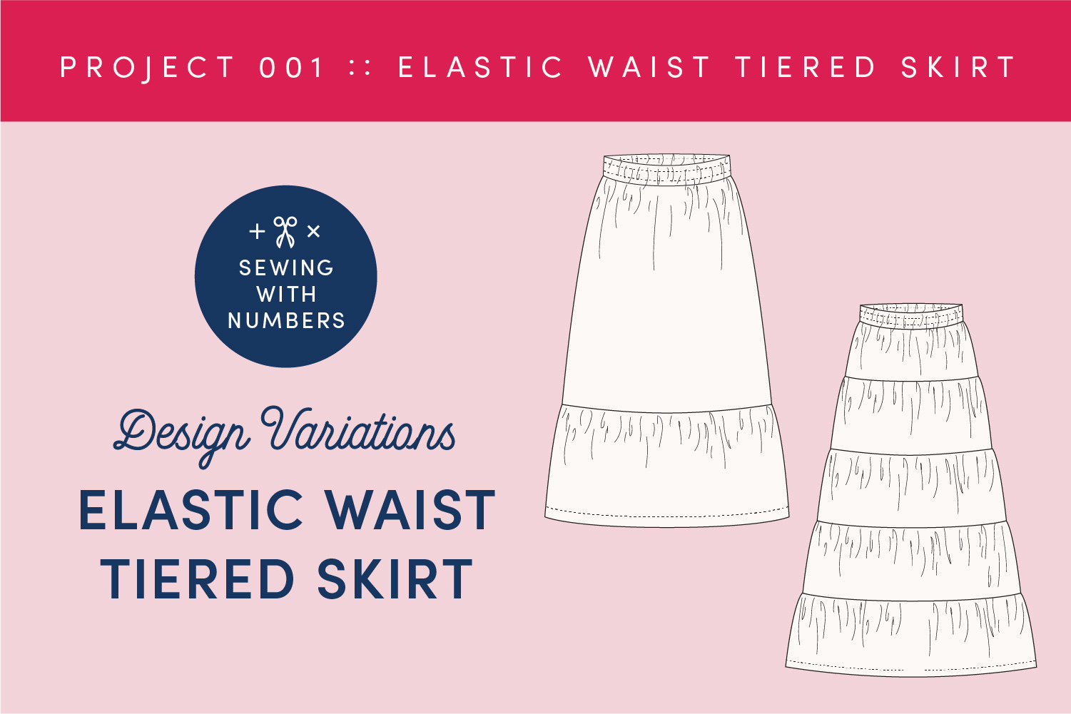 Project 001: Tiered Skirt Variations - by Beth Wood