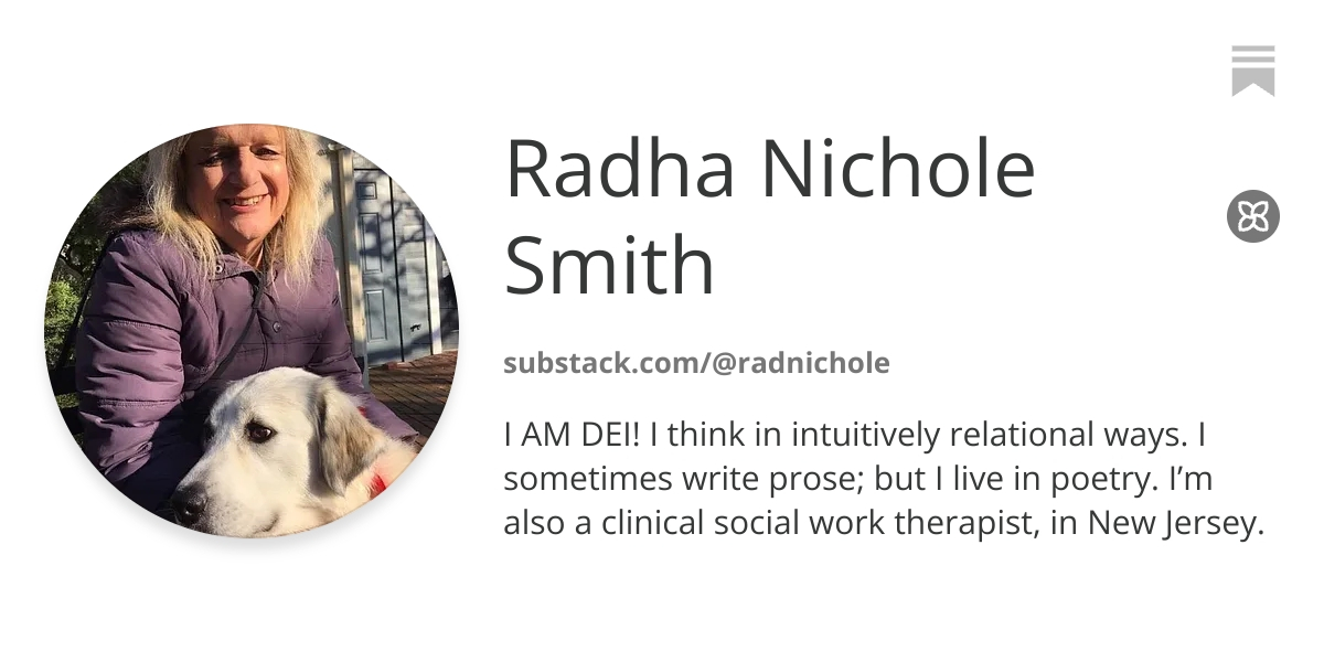 Radha Nichole Smith | Substack