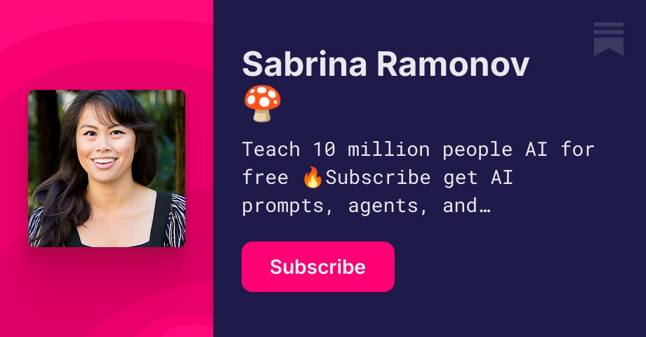 About - Sabrina Ramonov 🍄