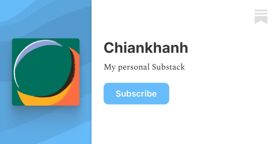 Chiankhanh | RetoK | Substack
