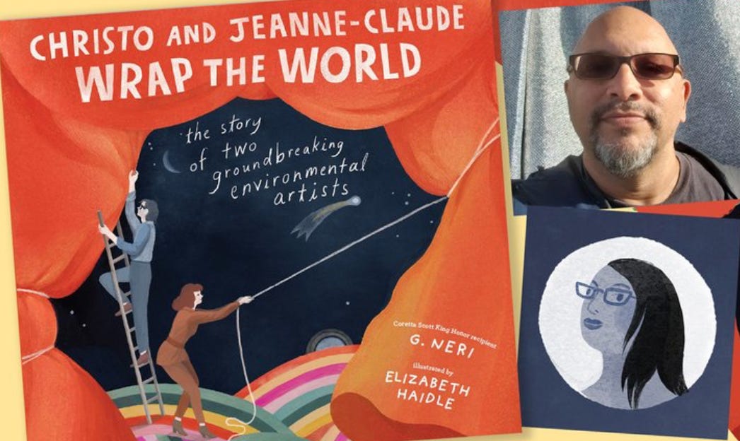 Visiting Artist: Elizabeth Haidle (and Christo and Jeanne-Claude!)