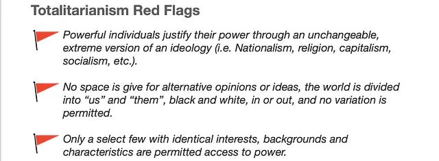 Totalitarian, authoritarian or democratic?