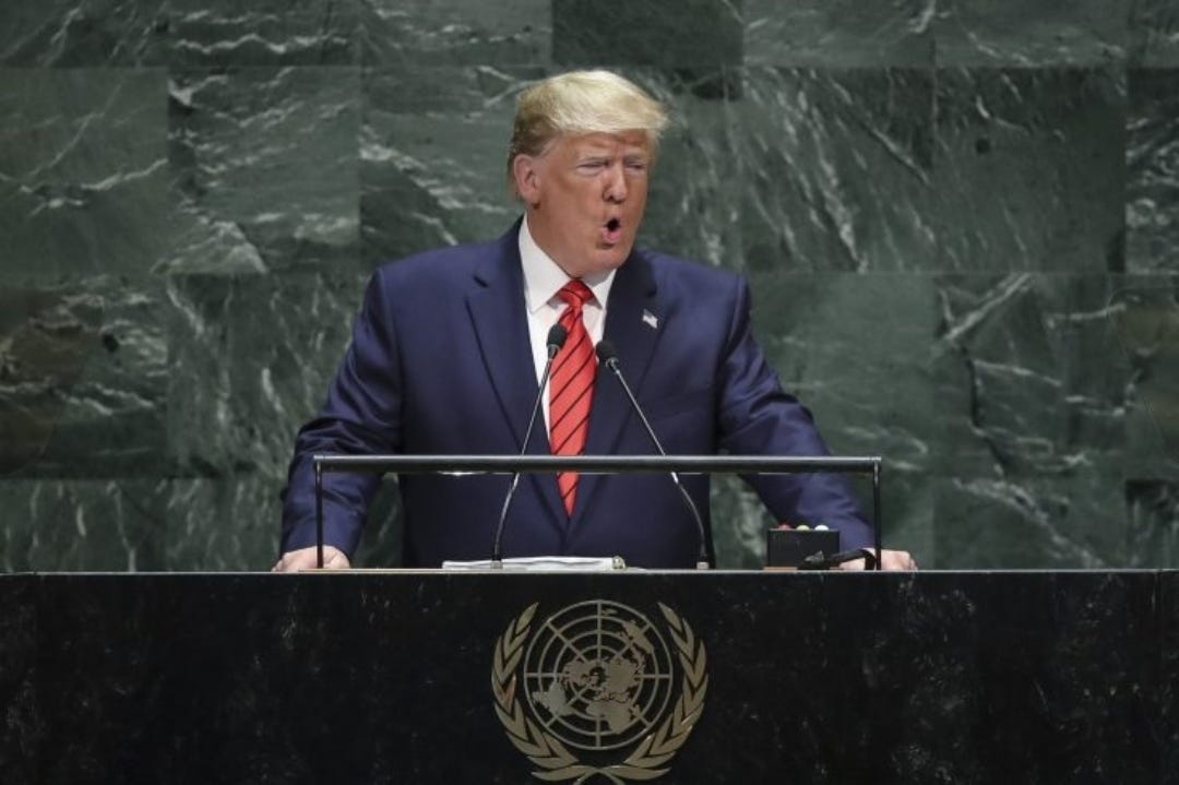 How Trump Turned the UN Into the Most Embarrassing Speech in History