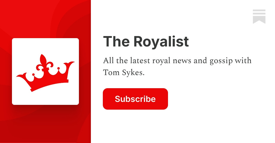 The Royalist | Tom Sykes | Substack