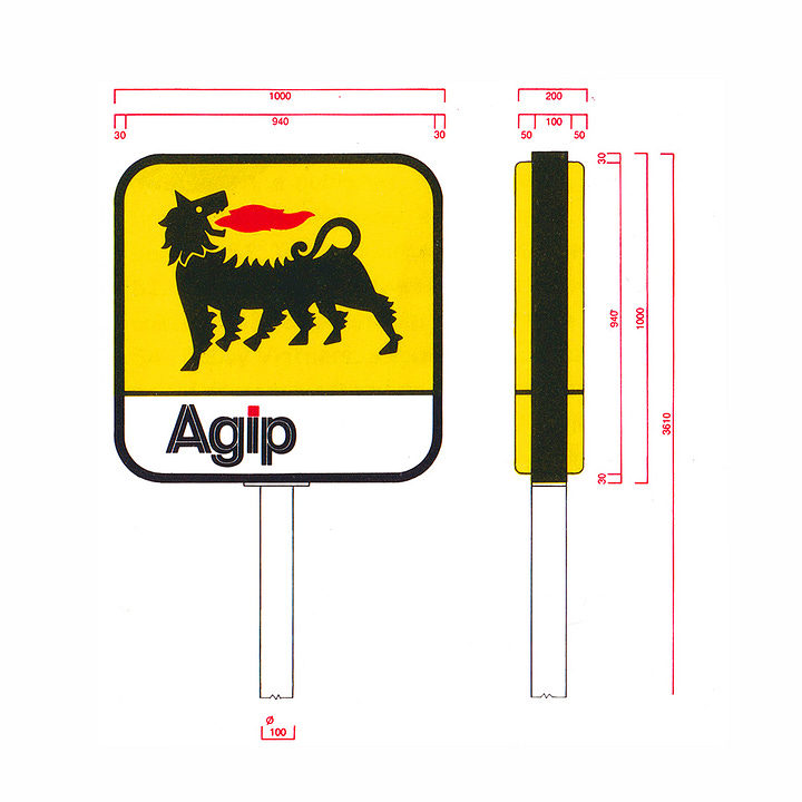 Learn the fascinating story of the AGIP logo – Logo Histories