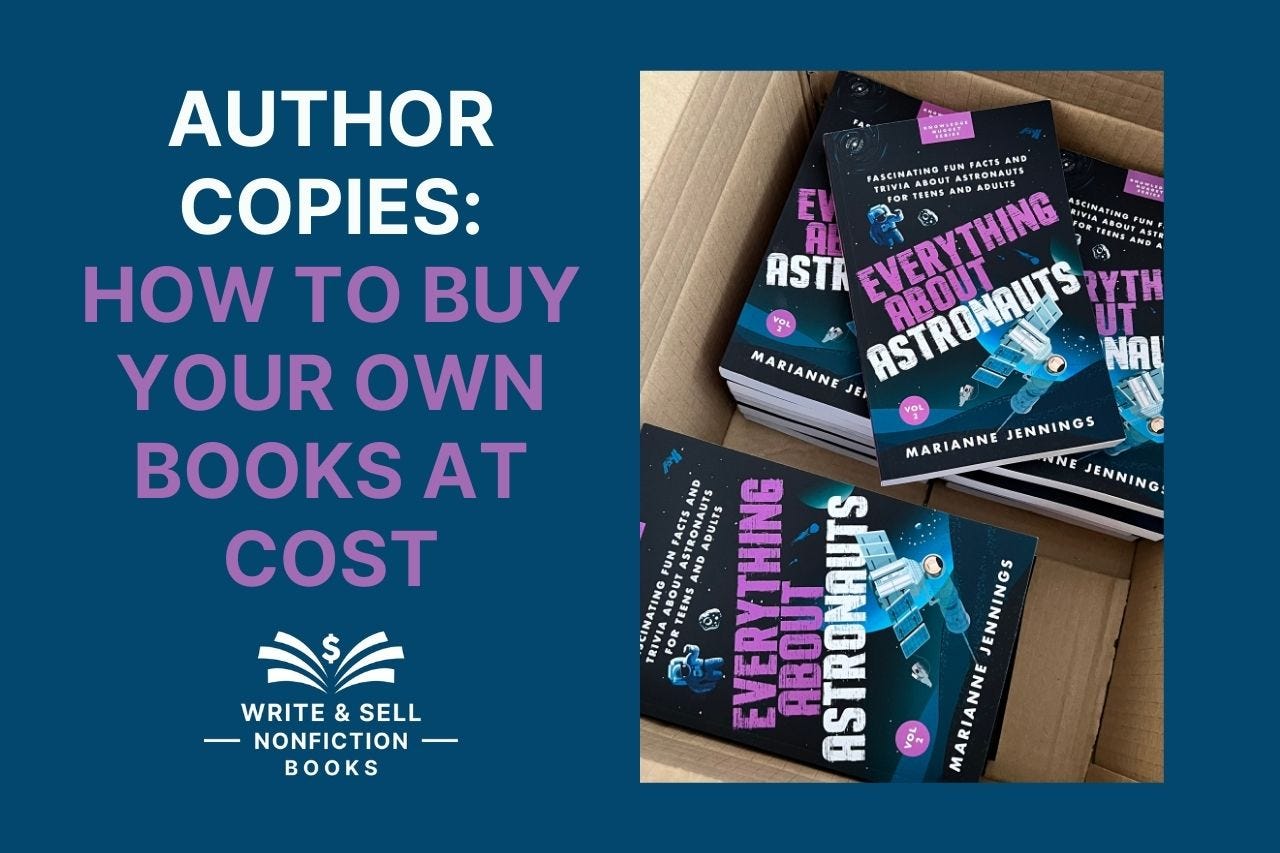 Author Copies: How to Buy Your Own Books at Cost