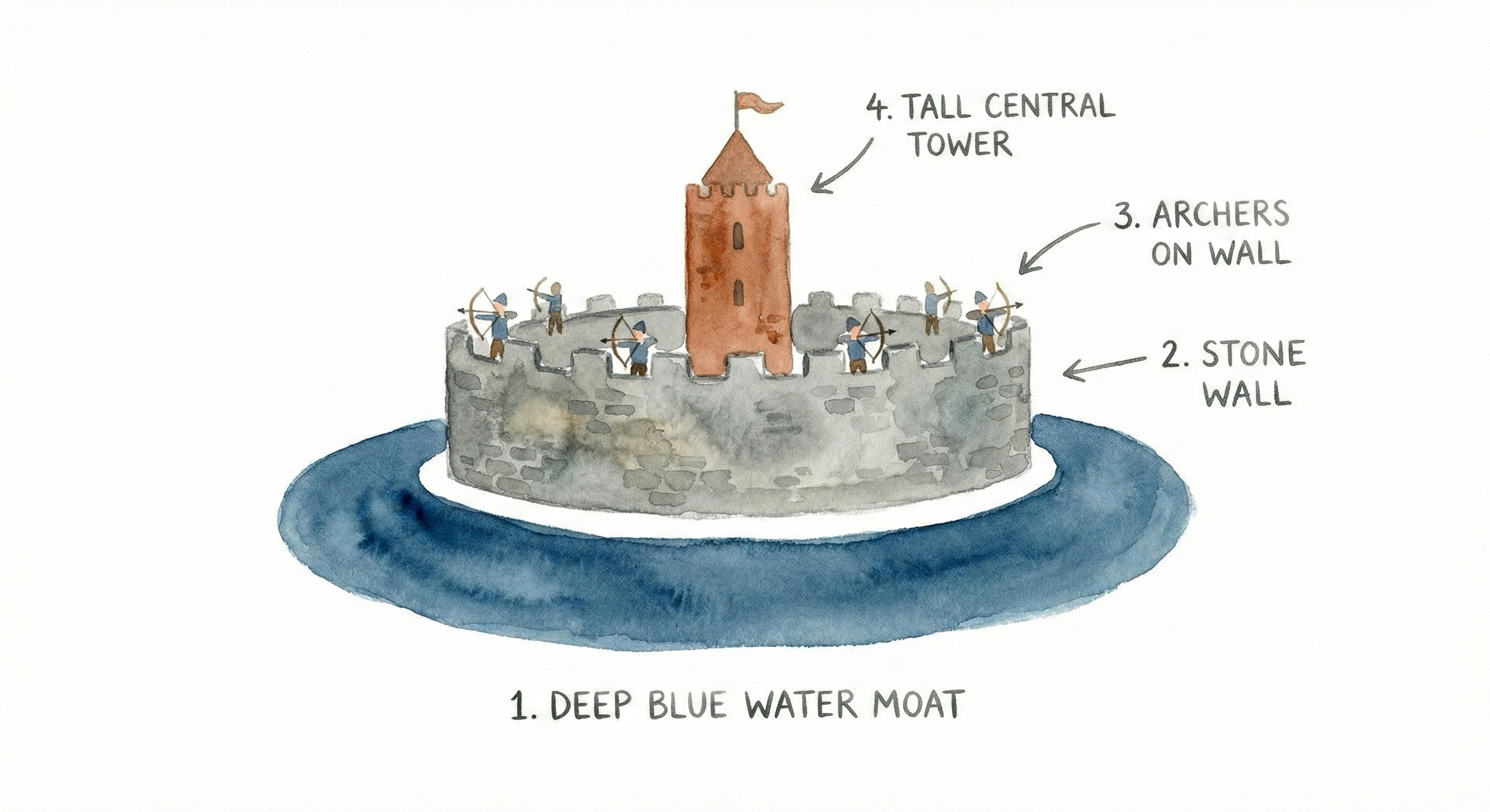4 Layers of a Moat: A Guide to Financial Invincibility
