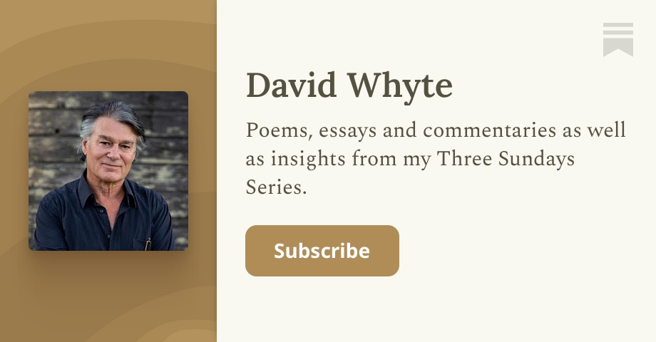 David Whyte | Substack