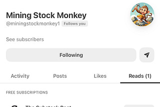 Mining Stock Monkey | Substack