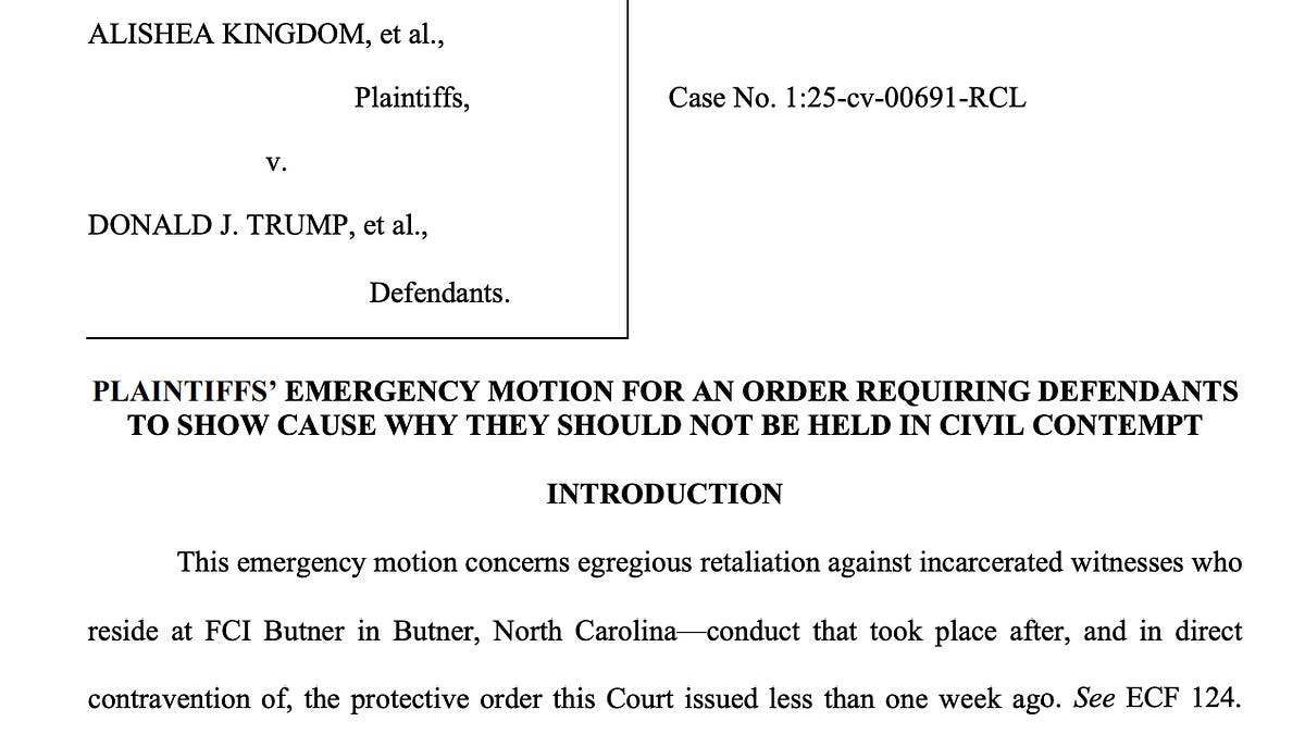 Trans inmate's lawyers claim "egregious retaliation" in violation of ...