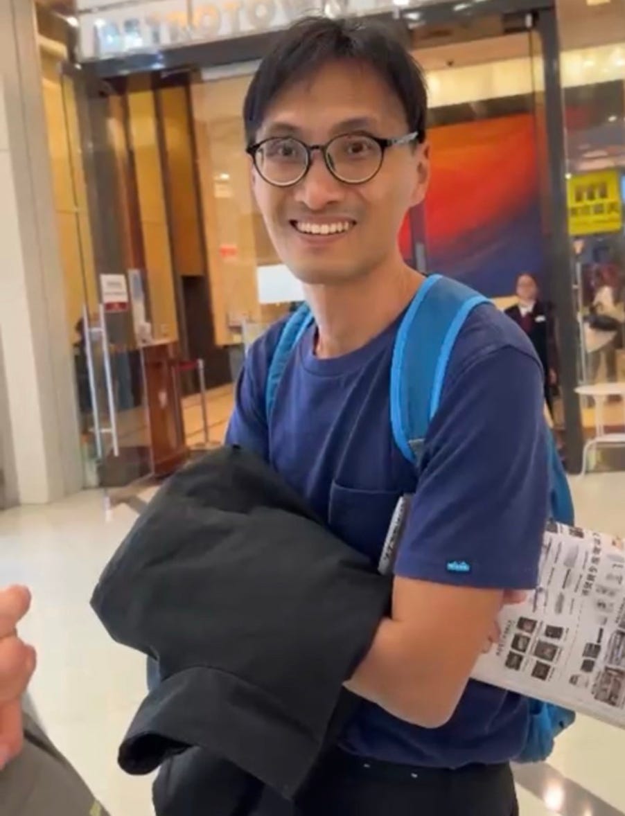 Eddie Chu's First Public Statement since Being Released from Prison