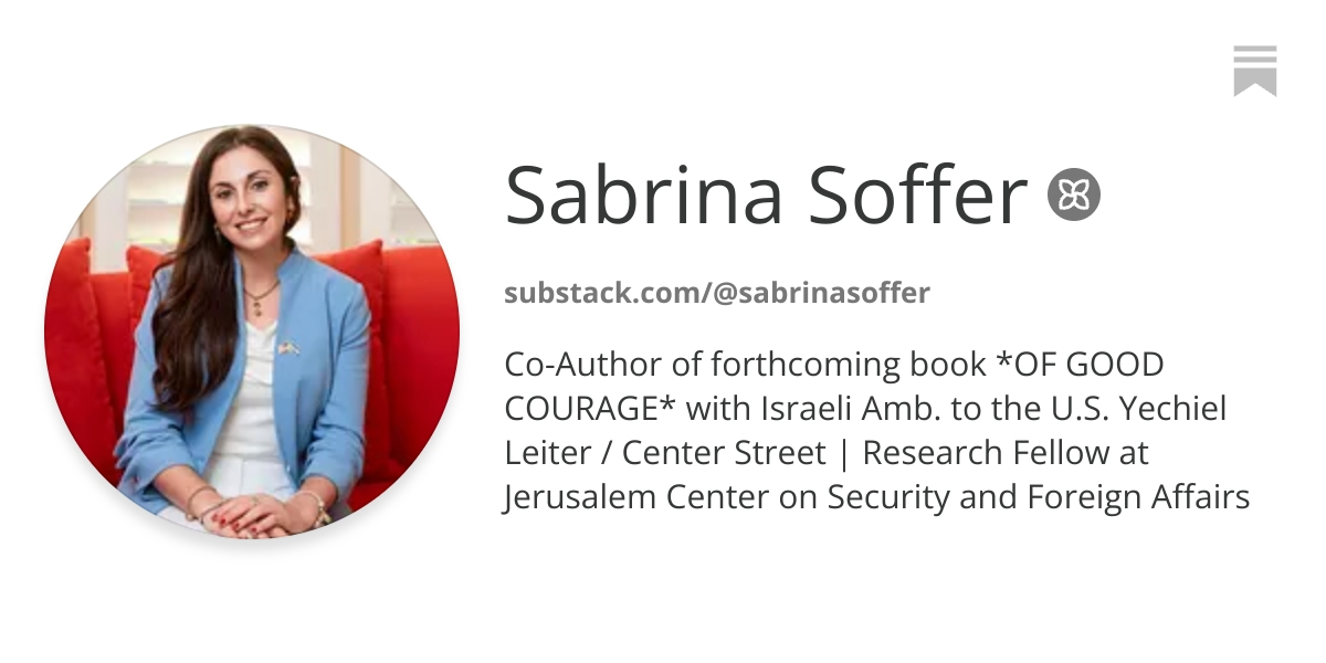 Sabrina Soffer | Substack