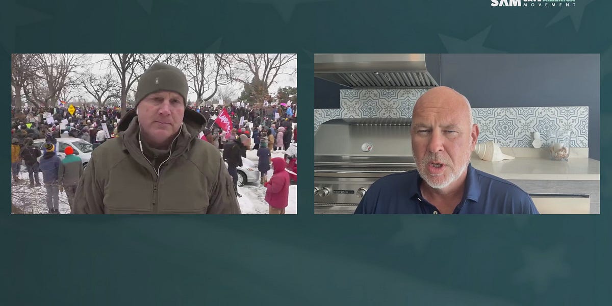 RECORDING: Live with Save America Movement & Ken Harbaugh reporting ...