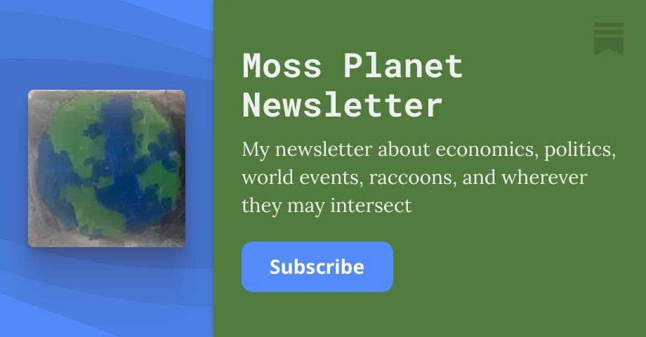 Moss Planet Newsletter | Substack