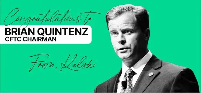 Poltico: Quintenz Out As CFTC Nominee - by Dustin Gouker