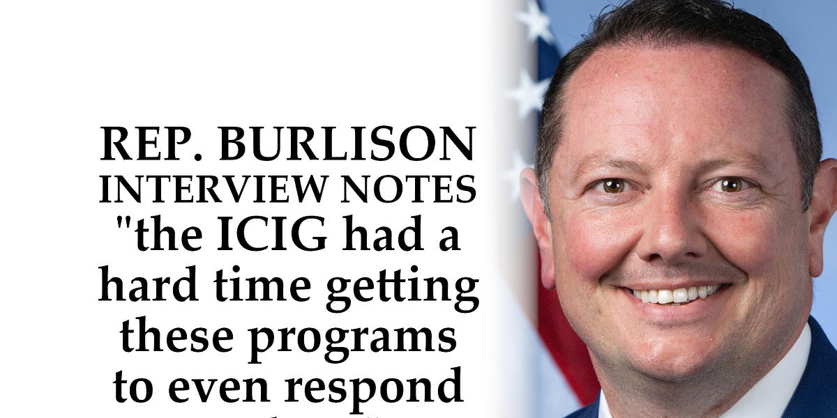 Rep. Burlison on the UFO crash retrieval operations investigated by the ...