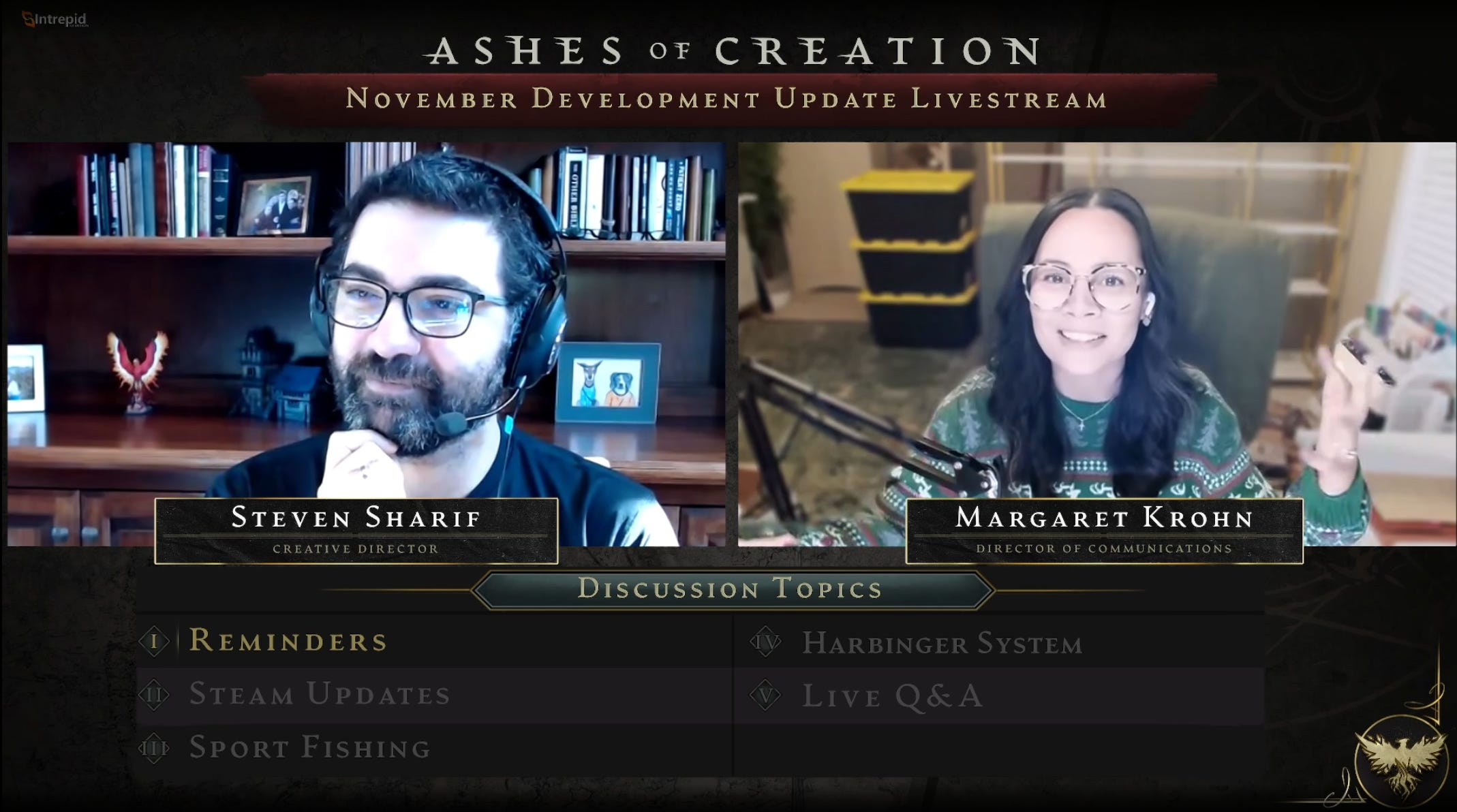 Full Steam Integration, Sport Fishing Overview, and Harbinger Event Playthrough | Ashes of ...