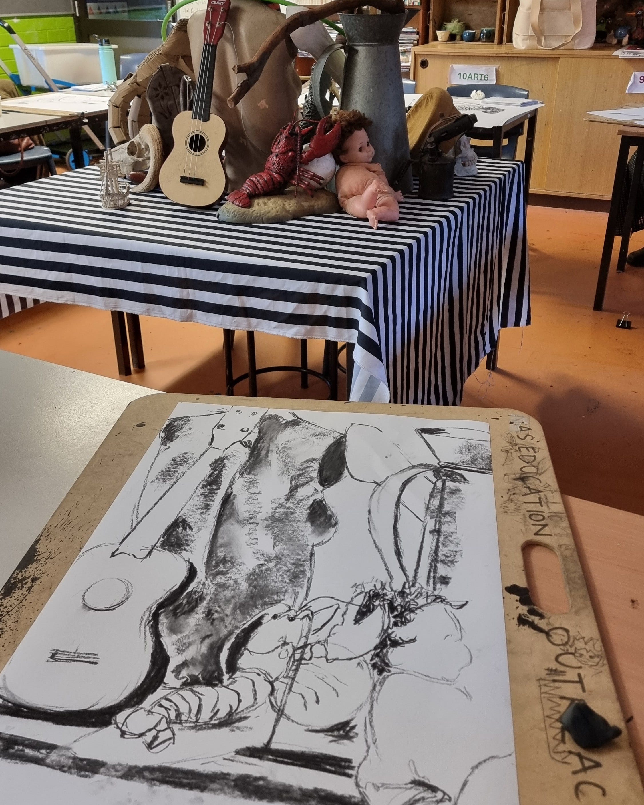 How a drawing workshop brought the return of the sun (& woke me up!)