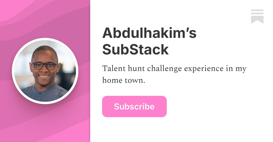 Abdulhakim’s SubStack | Substack