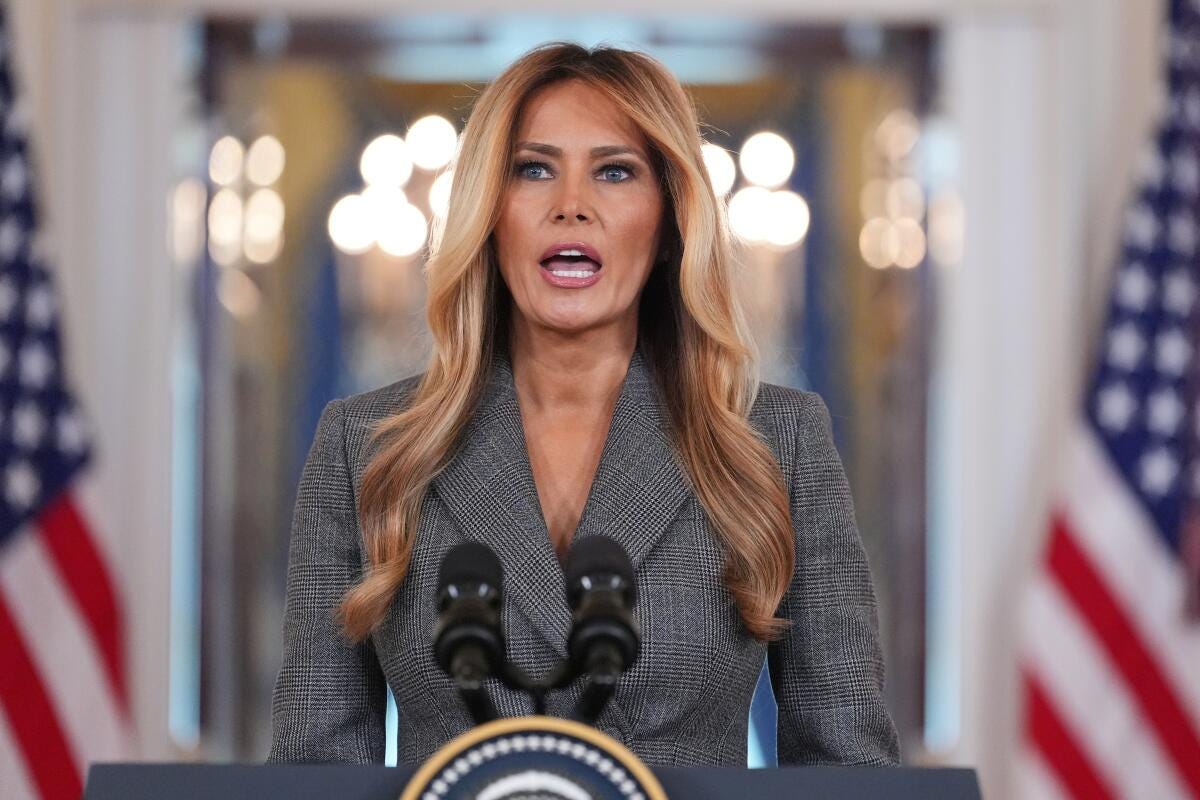 Why did Melania hold a news conference, denying any relationship with ...