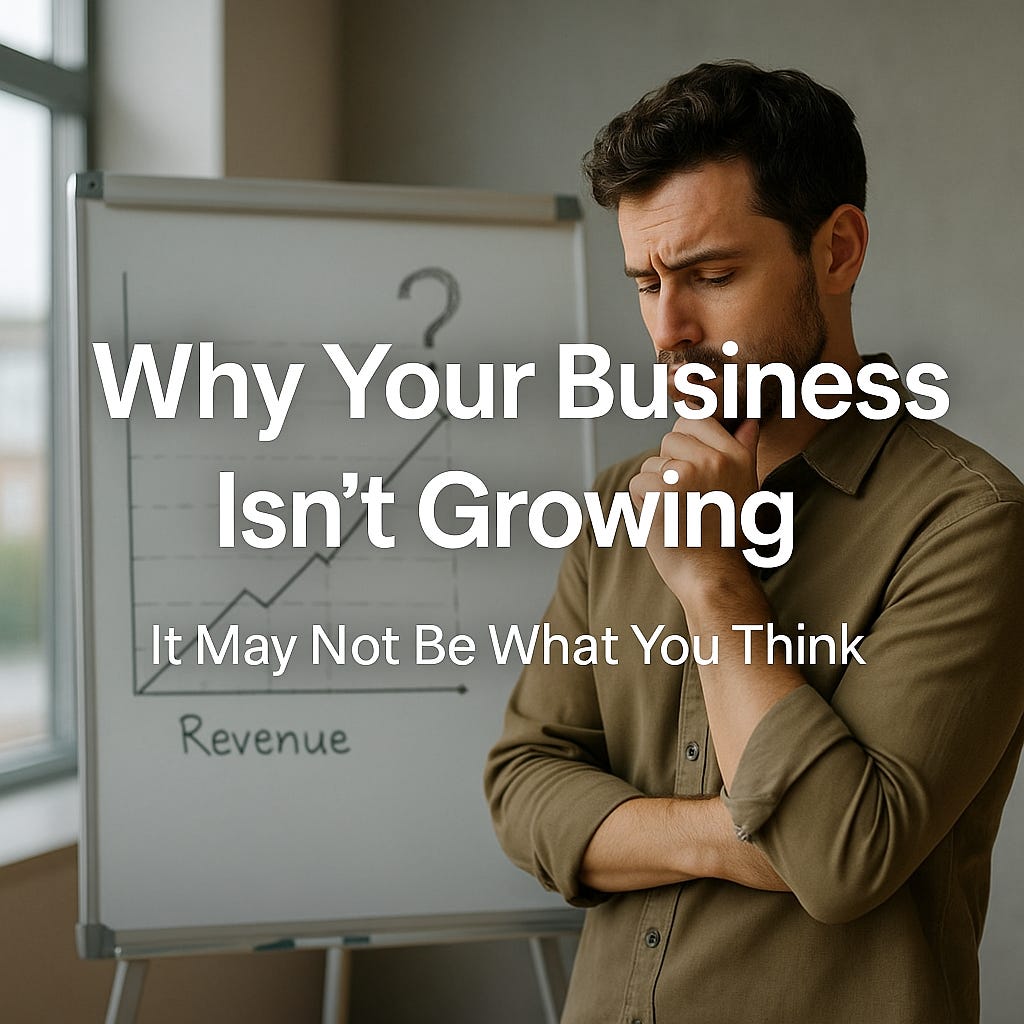 Why Your Business Isn T Growing And It May Not Be What You Think