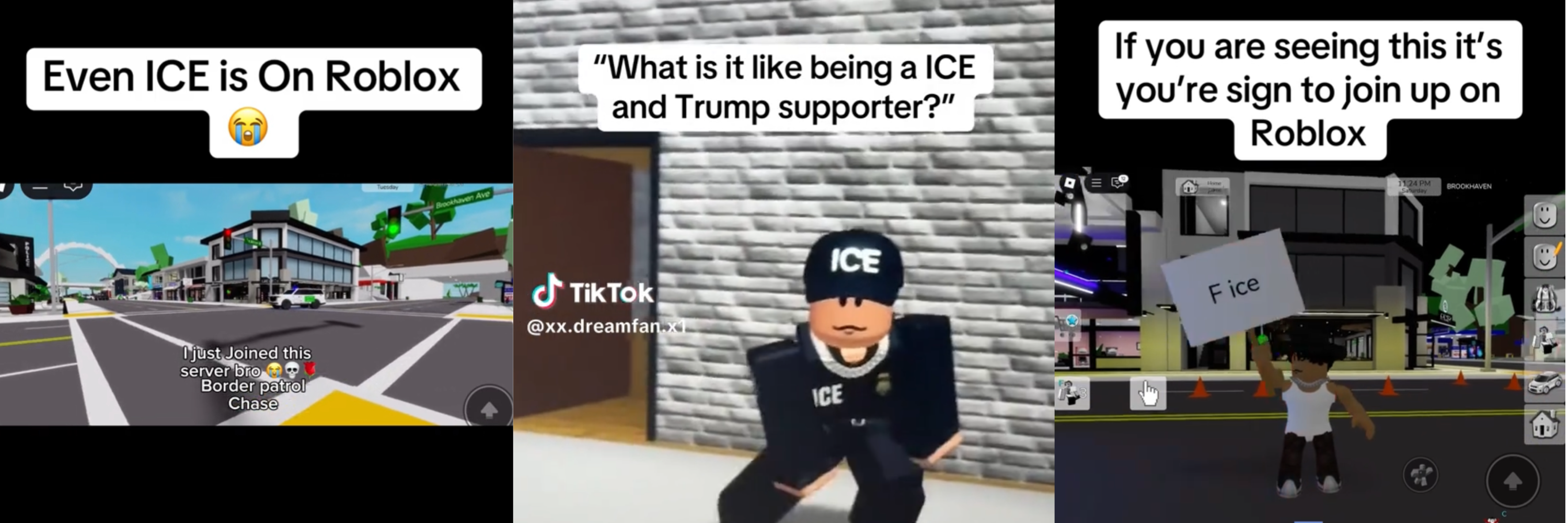 Kids are protesting I.C.E. in Roblox - by Taylor Lorenz