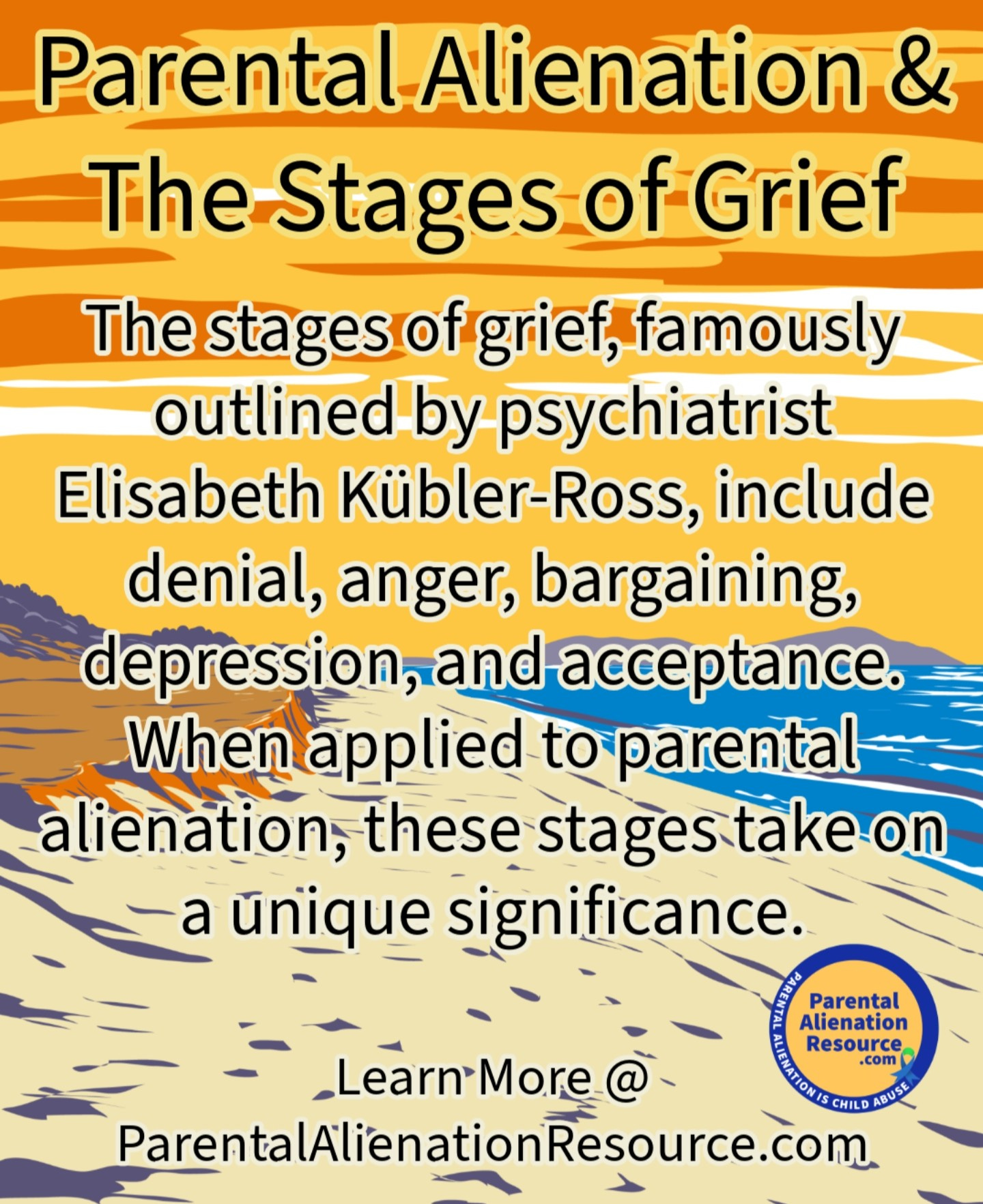 Parental Alienation & The Stages of Grief