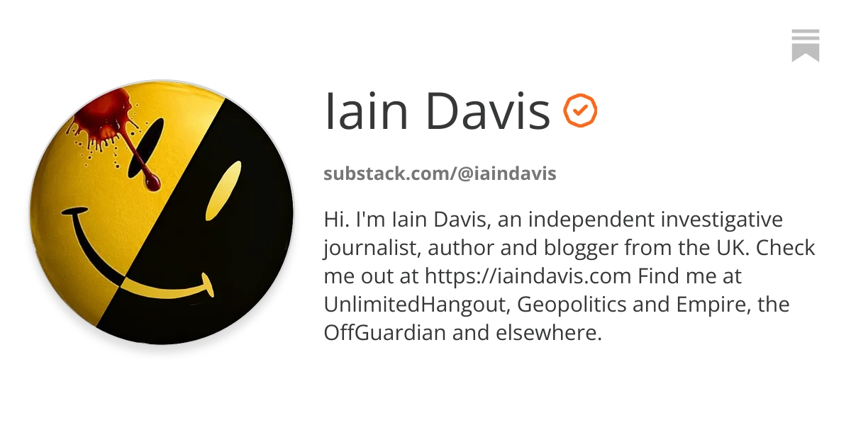Iain Davis | Substack