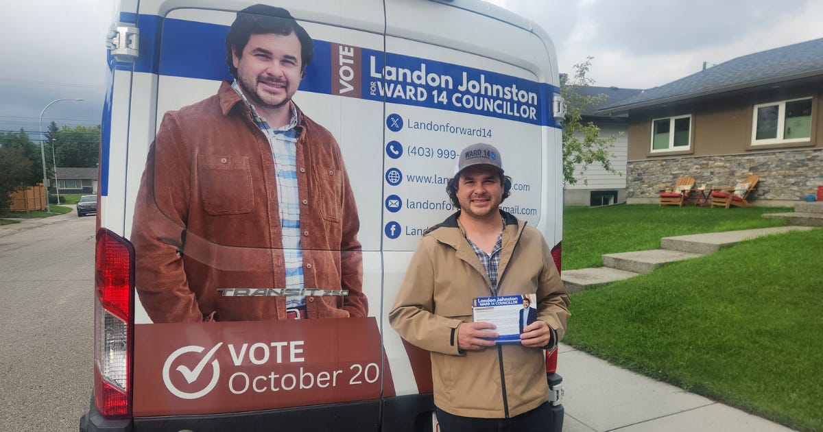 Landon Johnston wins Ward 14
