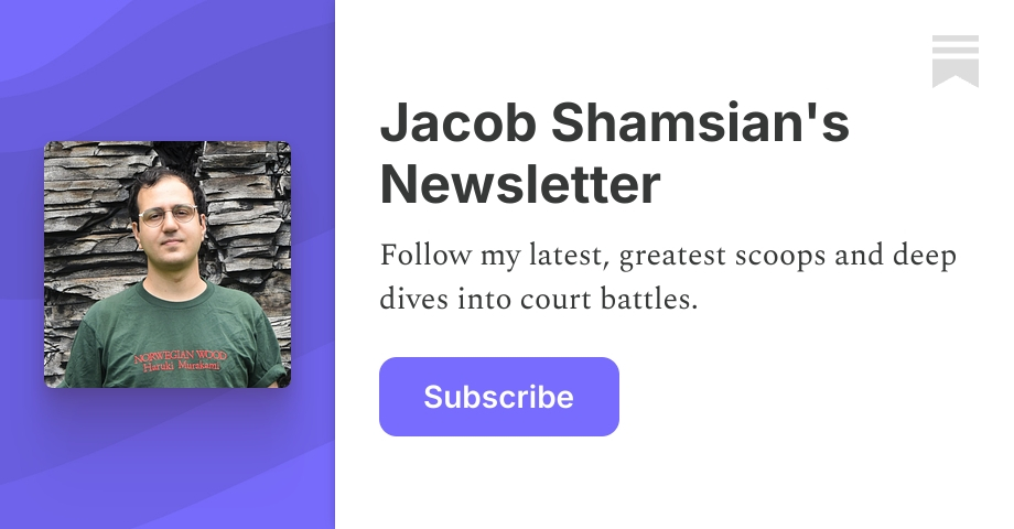 Jacob Shamsian's Newsletter | Substack