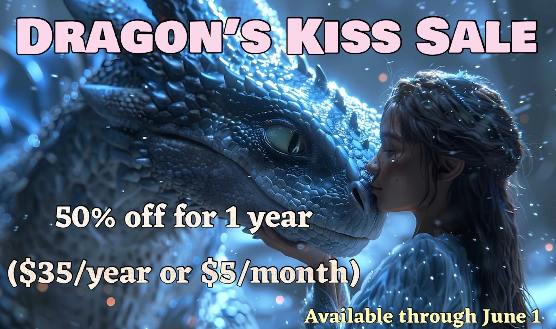 The Dragon’s Kiss Sale is here! - The Romantasy
