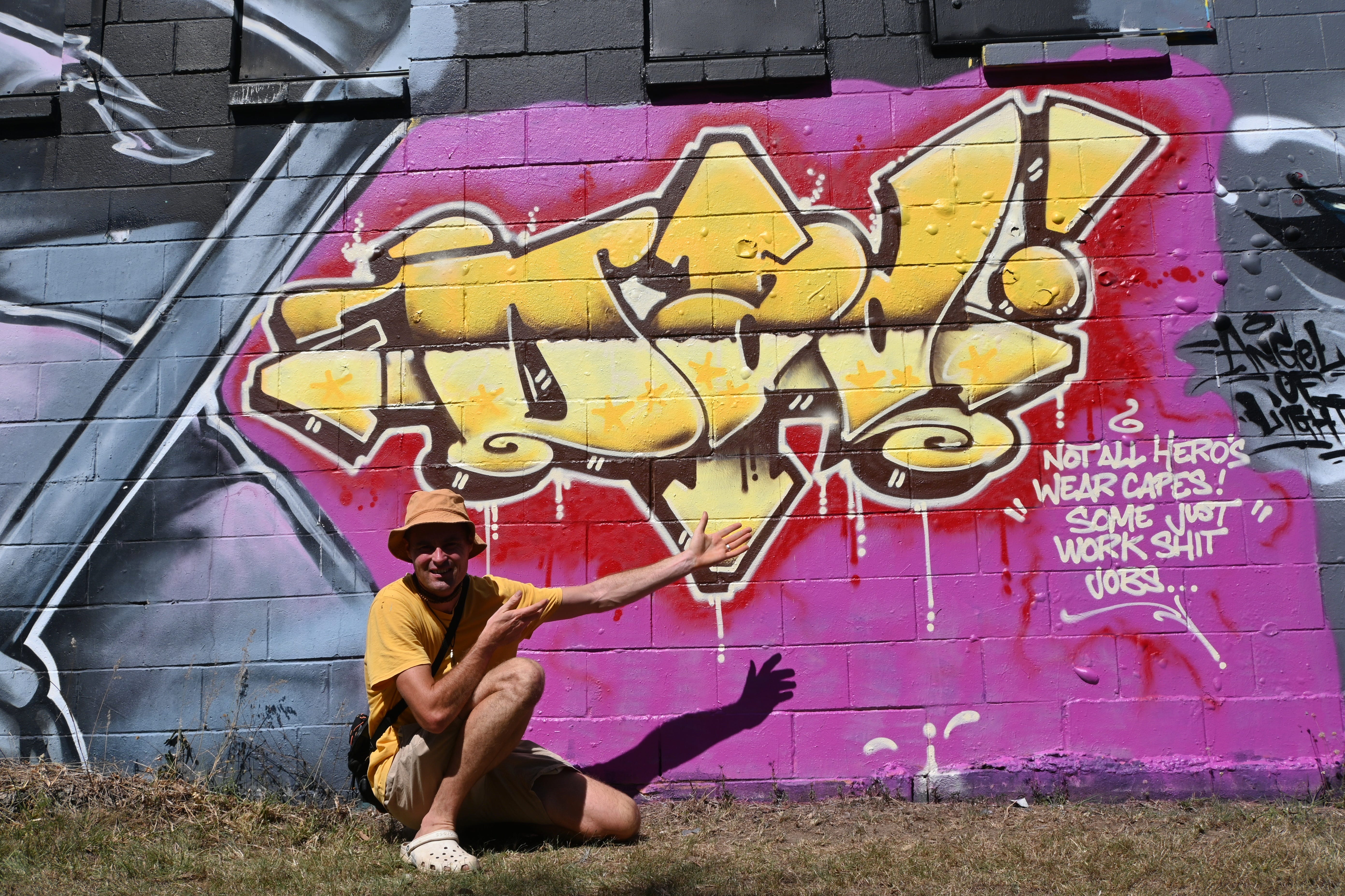 Graffiti, Kirtan and the Medicine Man - by Joshua Menheere