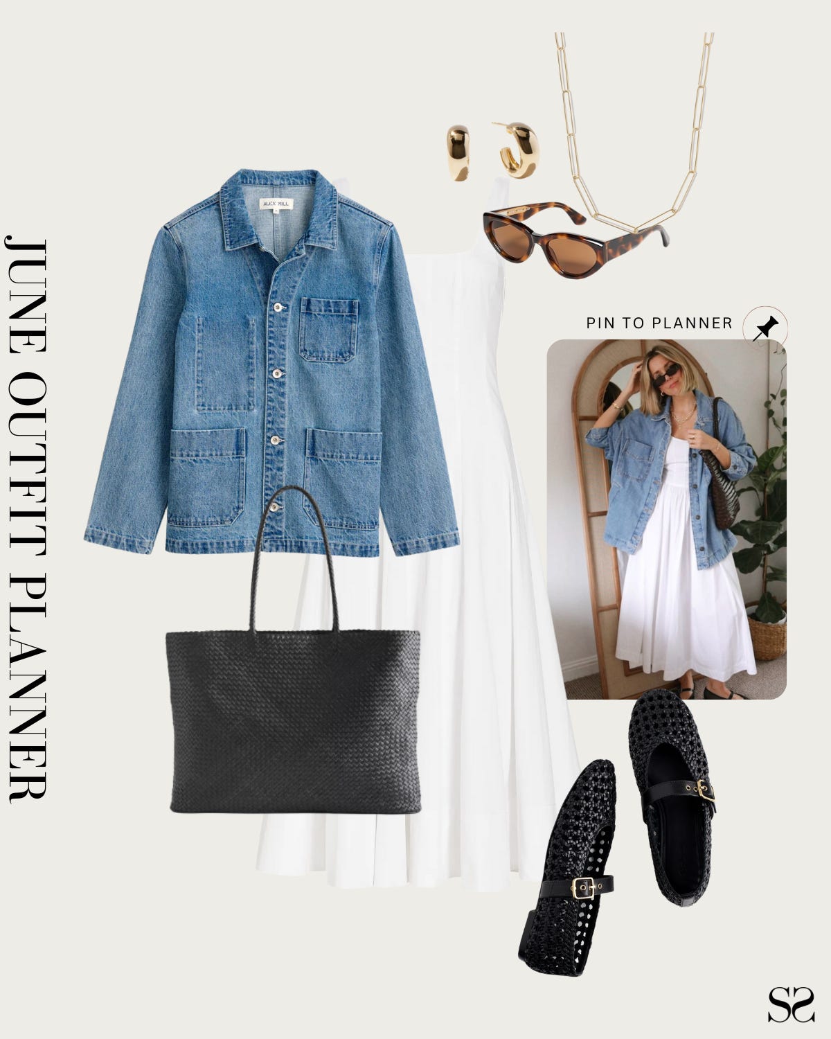 June Outfit Planner Preview - by Sarah Hancock