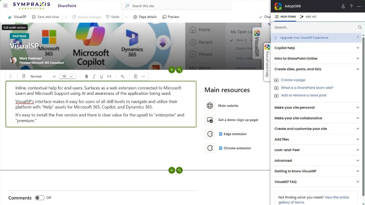 'How to' M365 (and more) at your fingertips