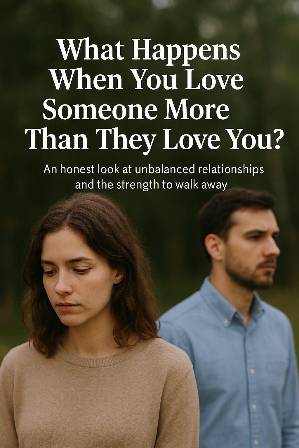 What Happens When You Love Someone More Than They Love You?